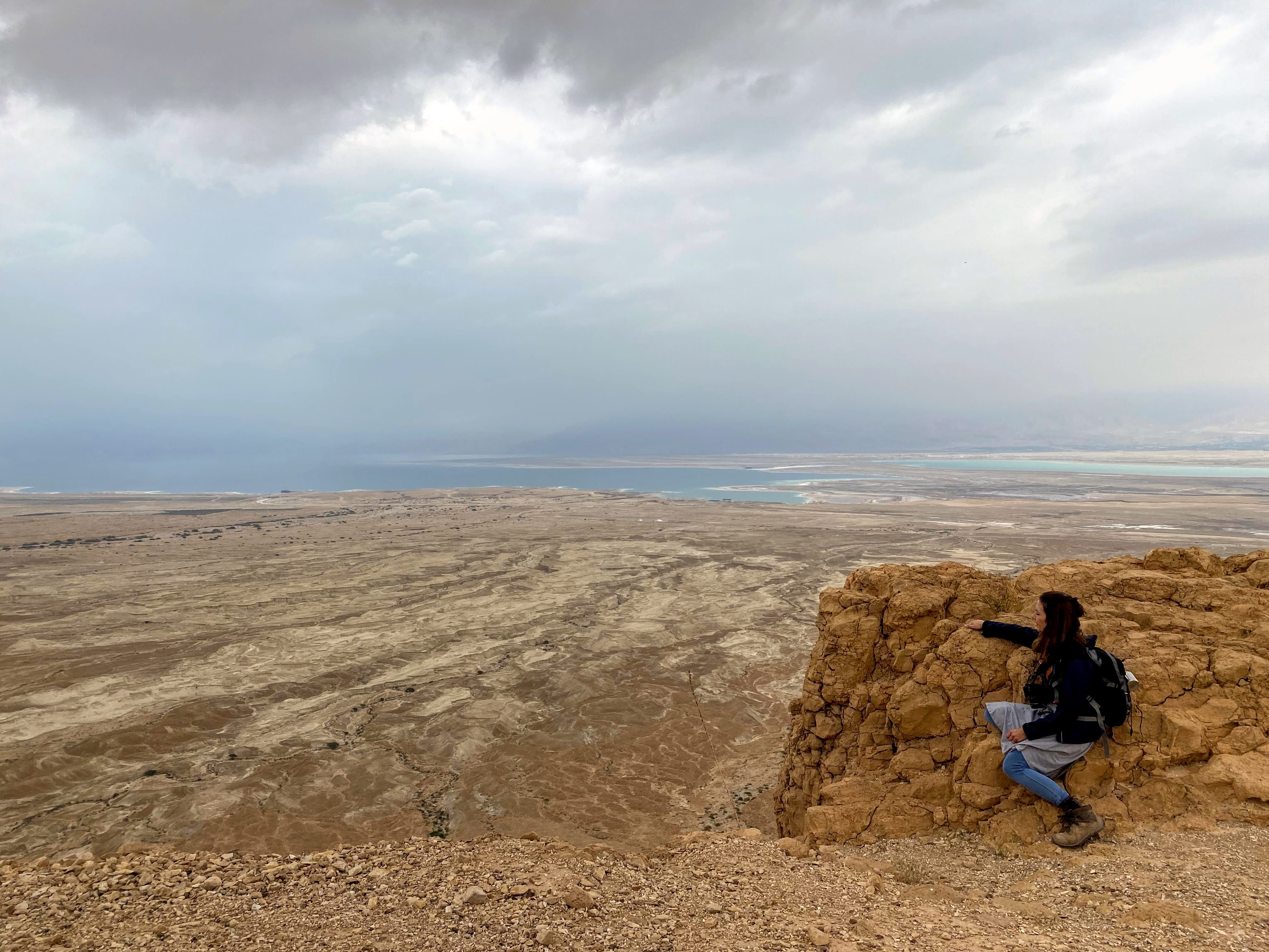 A New Perspective: Adventure Hike Around Masada - Hiking the Holyland