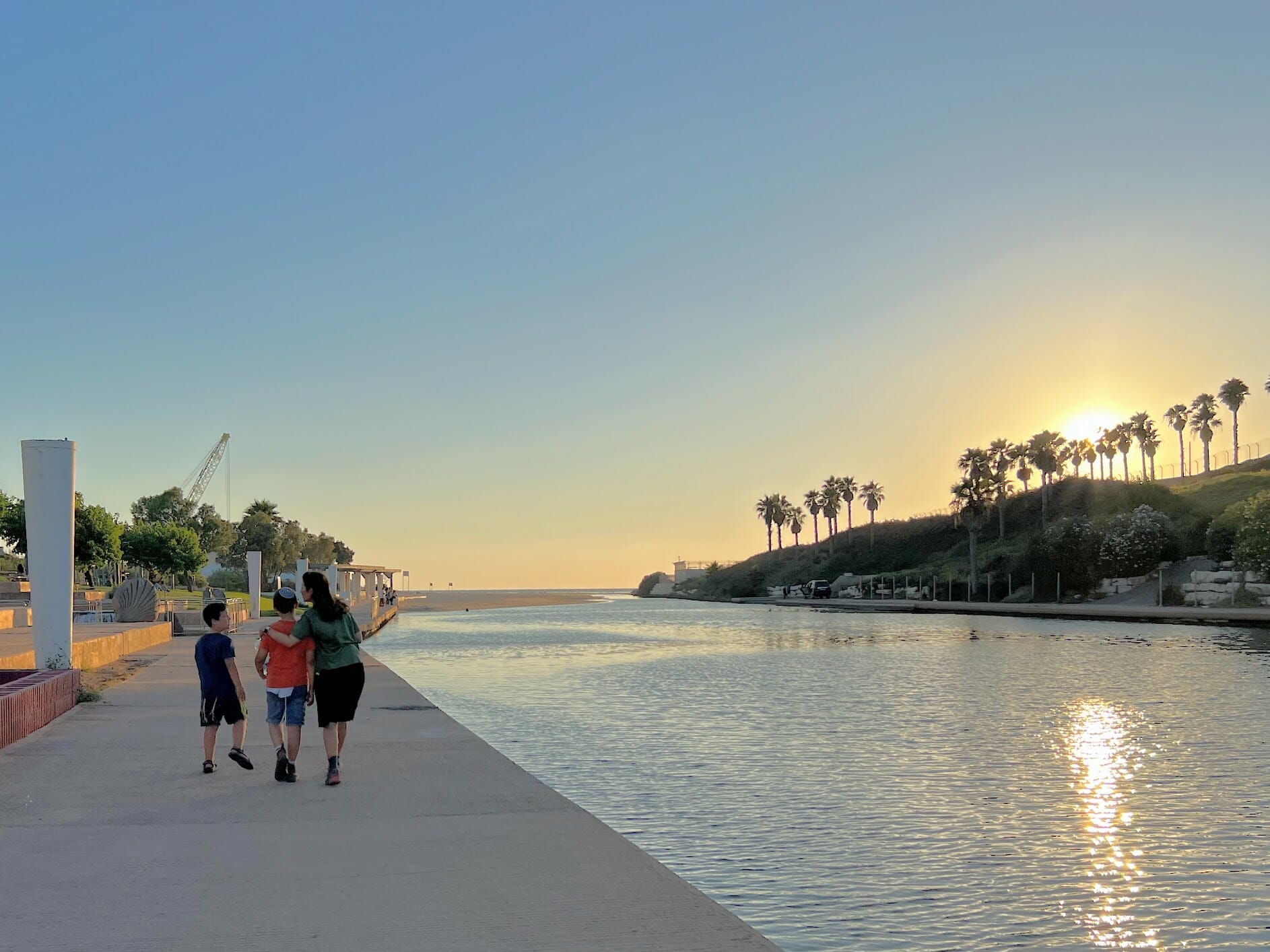 Hadera Stream to the Sea - Hiking the Holyland